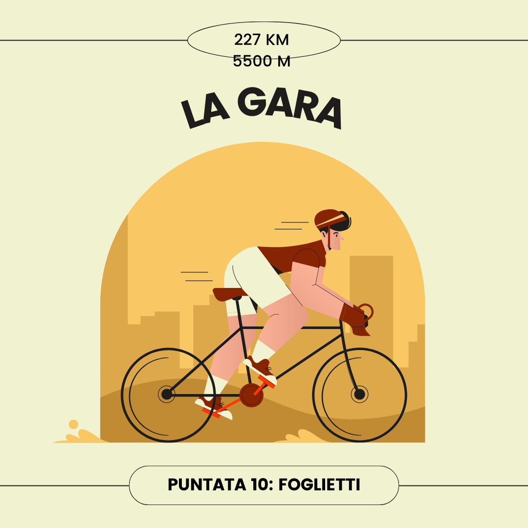 La Gara – Puntata 10: Foglietti | Ciclista pericoloso
